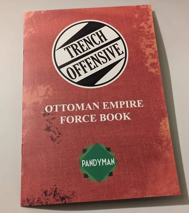 Trench Offensive Ottoman Force Book - Tabletopbattle